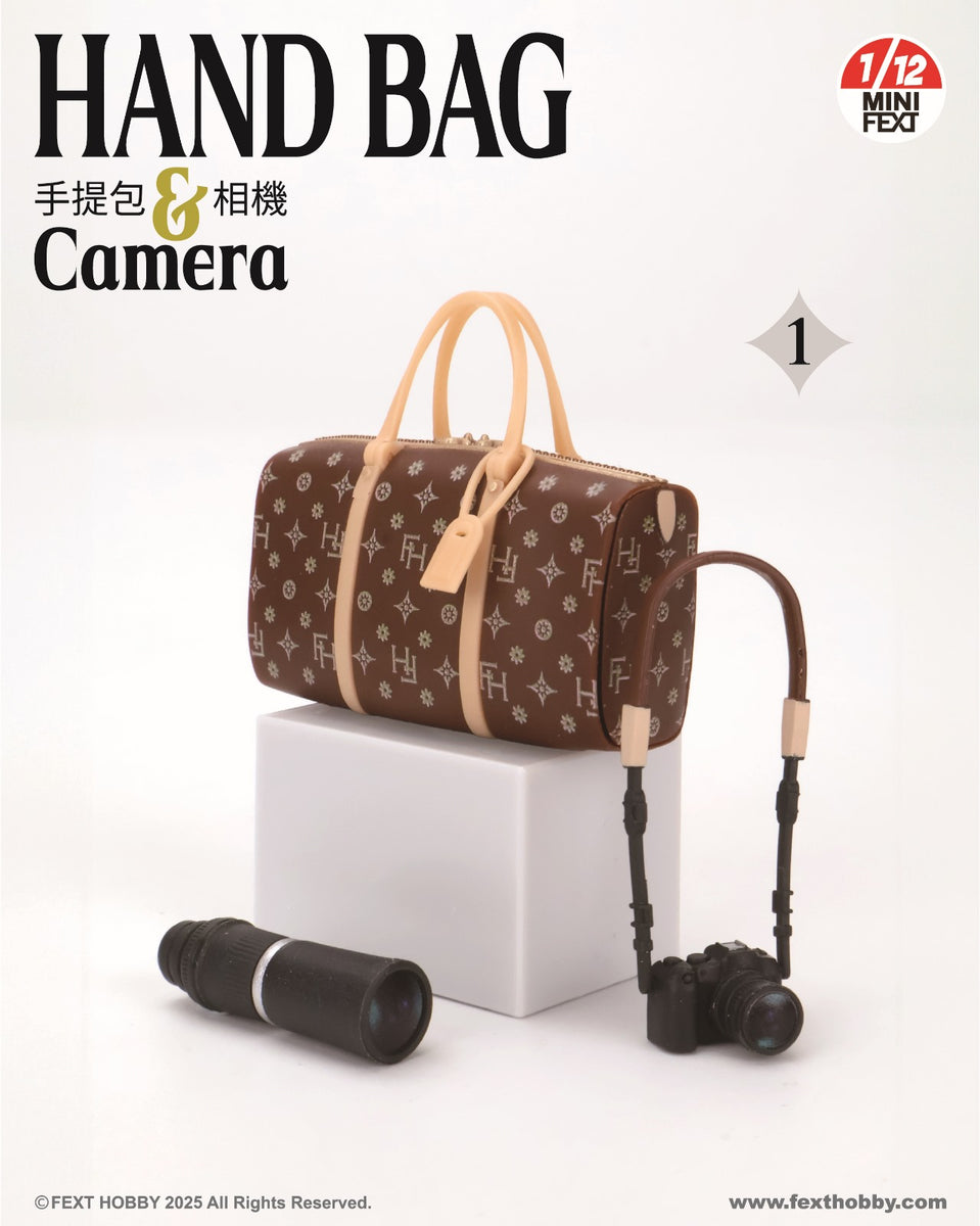 Mini Fext 13th Blind Box Series【1/12 Handbag&Camera】── 1/12 手提包與相機 ...