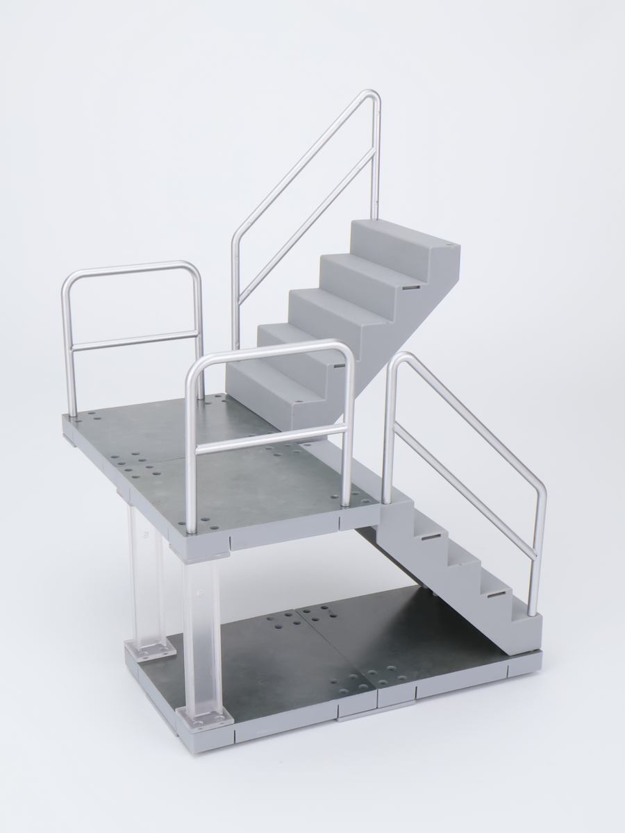【FEXT SYSTEM X GRAPE FIGURE WORKSHOP】1:12 "Stairs Diorama 樓梯 – Fext Hobby