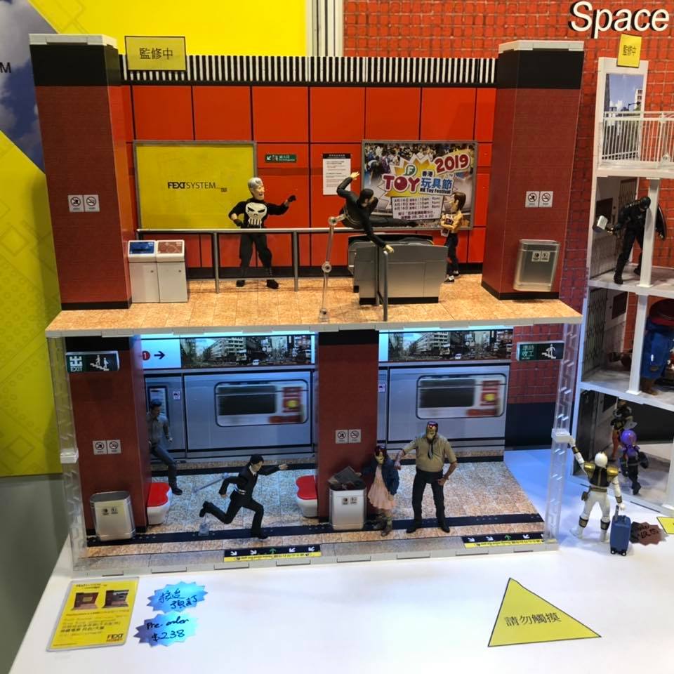 [Fext System X LMM] Red Railway Platform – Fext Hobby