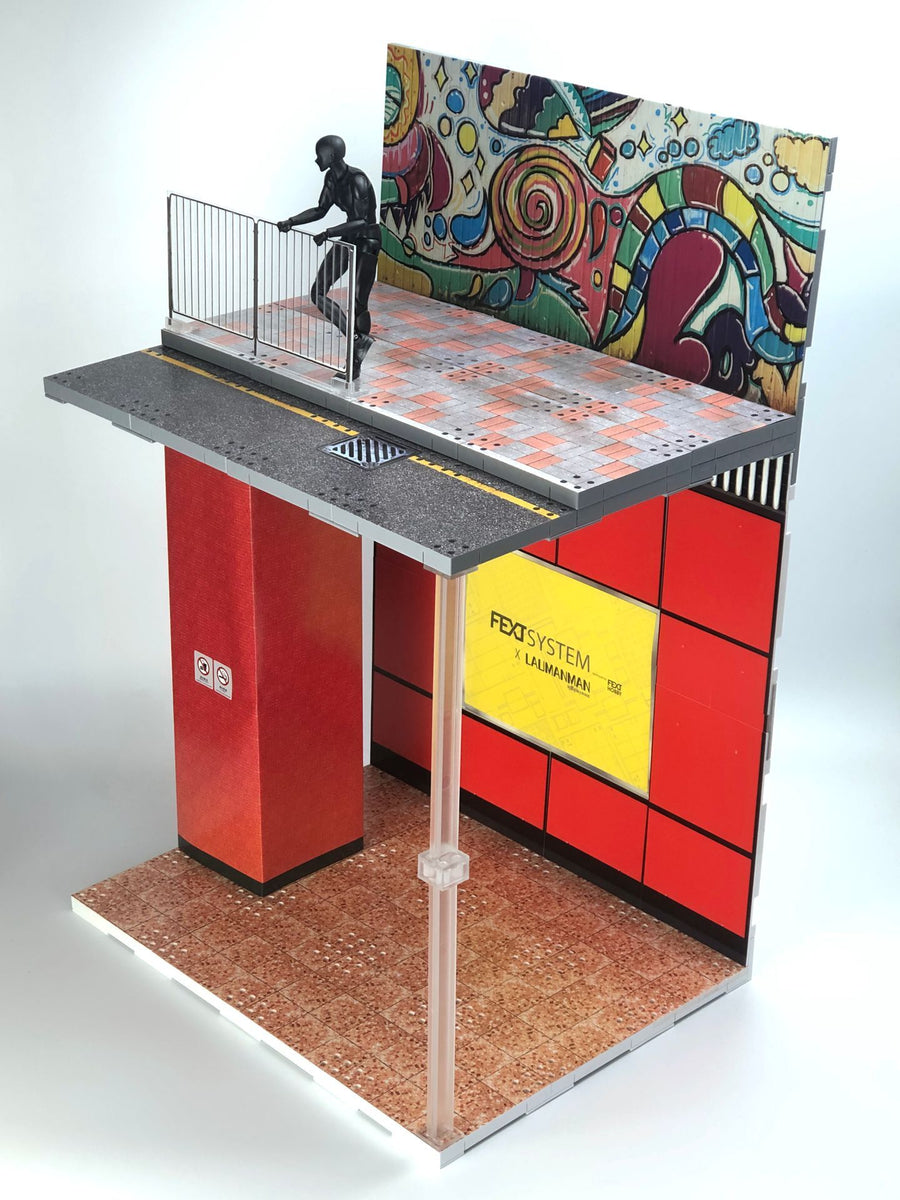 Fext System X Lmm 1:12 "STREET SCENE" - Set A – Fext Hobby